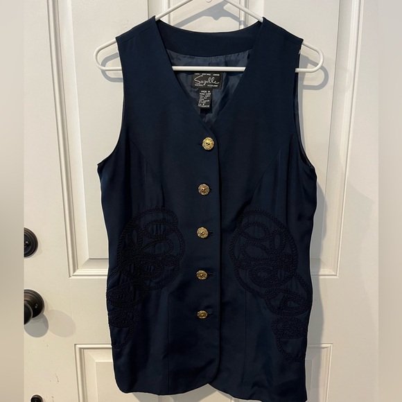 Suzelle | Tops | Vintage Suzelle Embroidered Vest | Poshmark